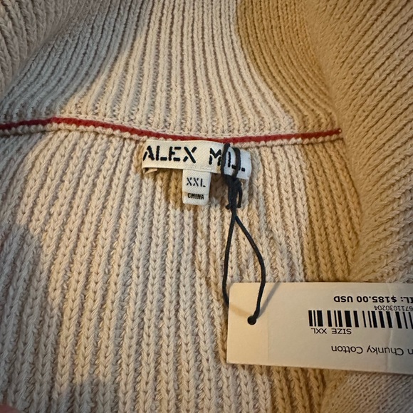 Alex Mill | Sweaters | Alex Mill Half Zip Sweater In Chunky Cotton ...